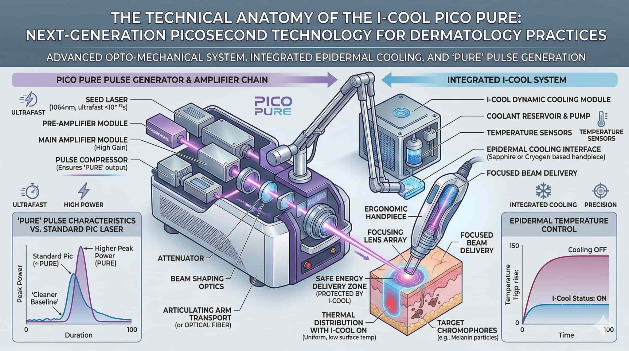 Technical Guide: I-Cool Pico PURE Laser for Dermatology| Coolice Guide ...