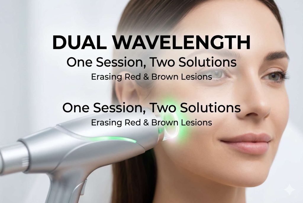 Erase Red & Brown Lesions: Dual-Wavelength Laser Guide Coolice Guide ...